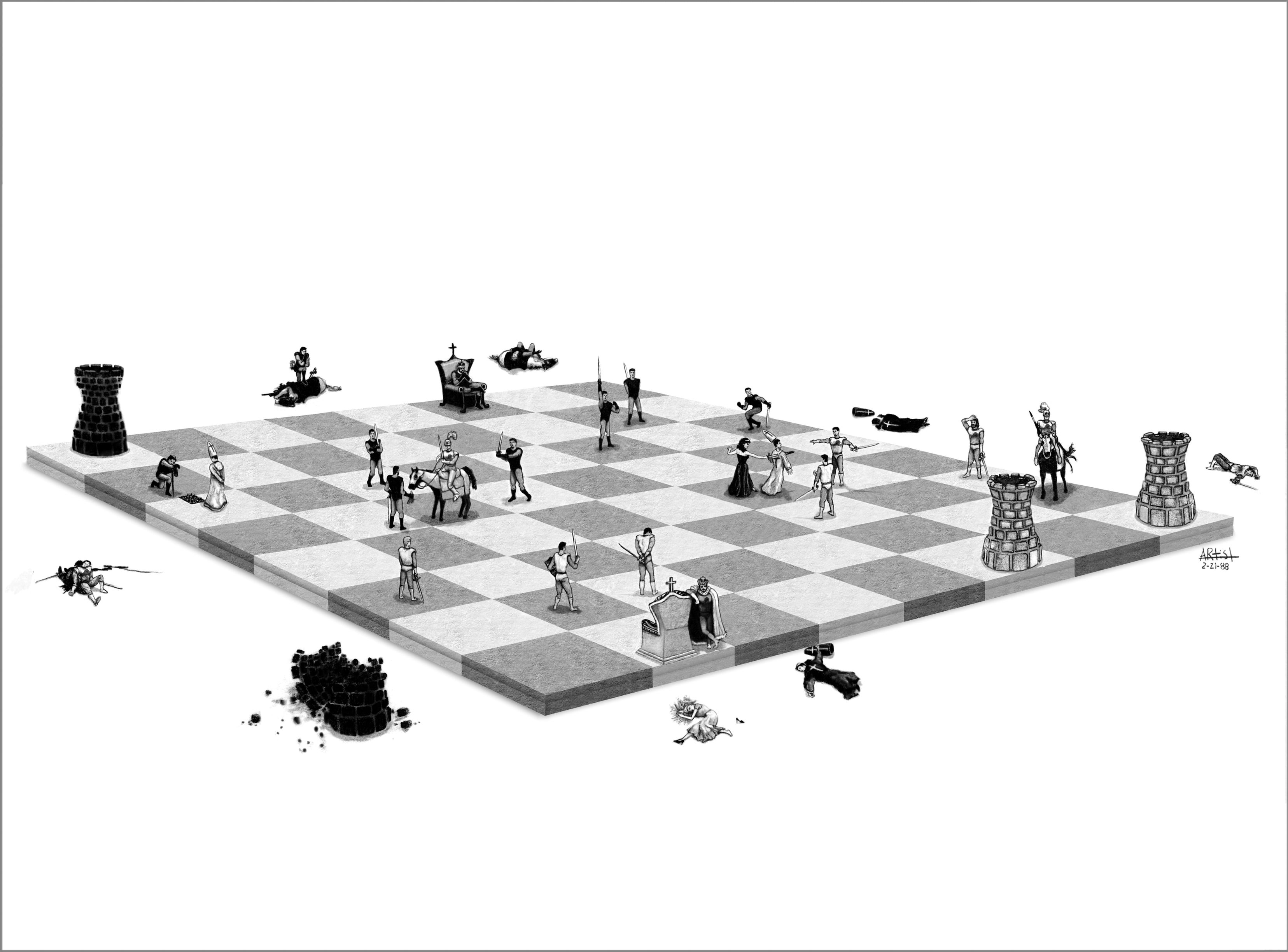 Queen’s Blunder – artistvision